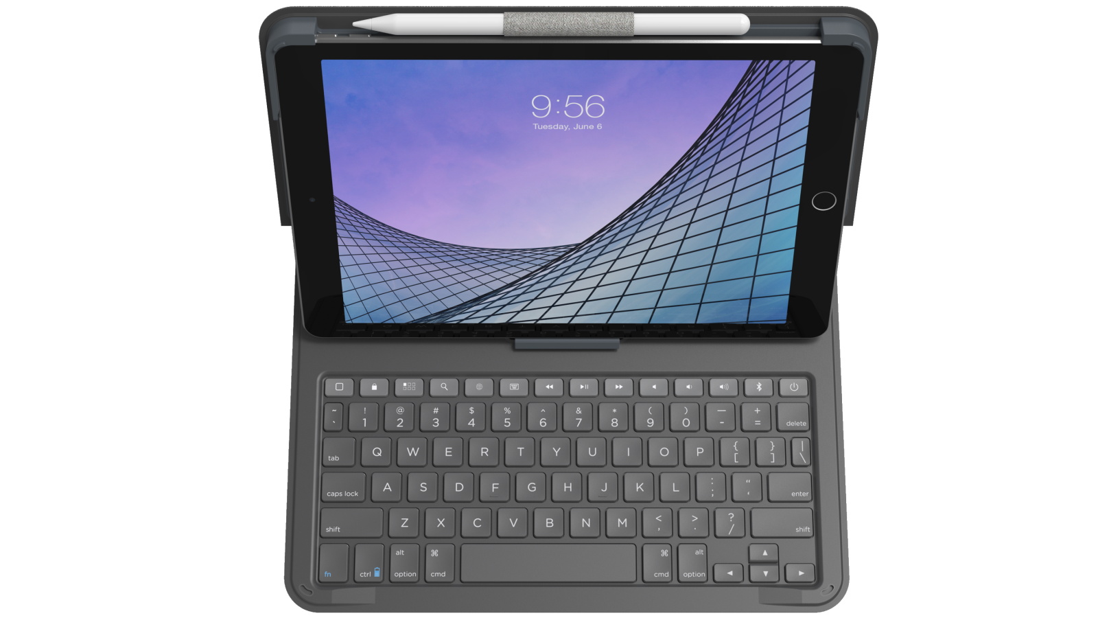 ZAGG Keyboard Messenger Folio 2 Case for iPad A16/iPad 10th Gen ...