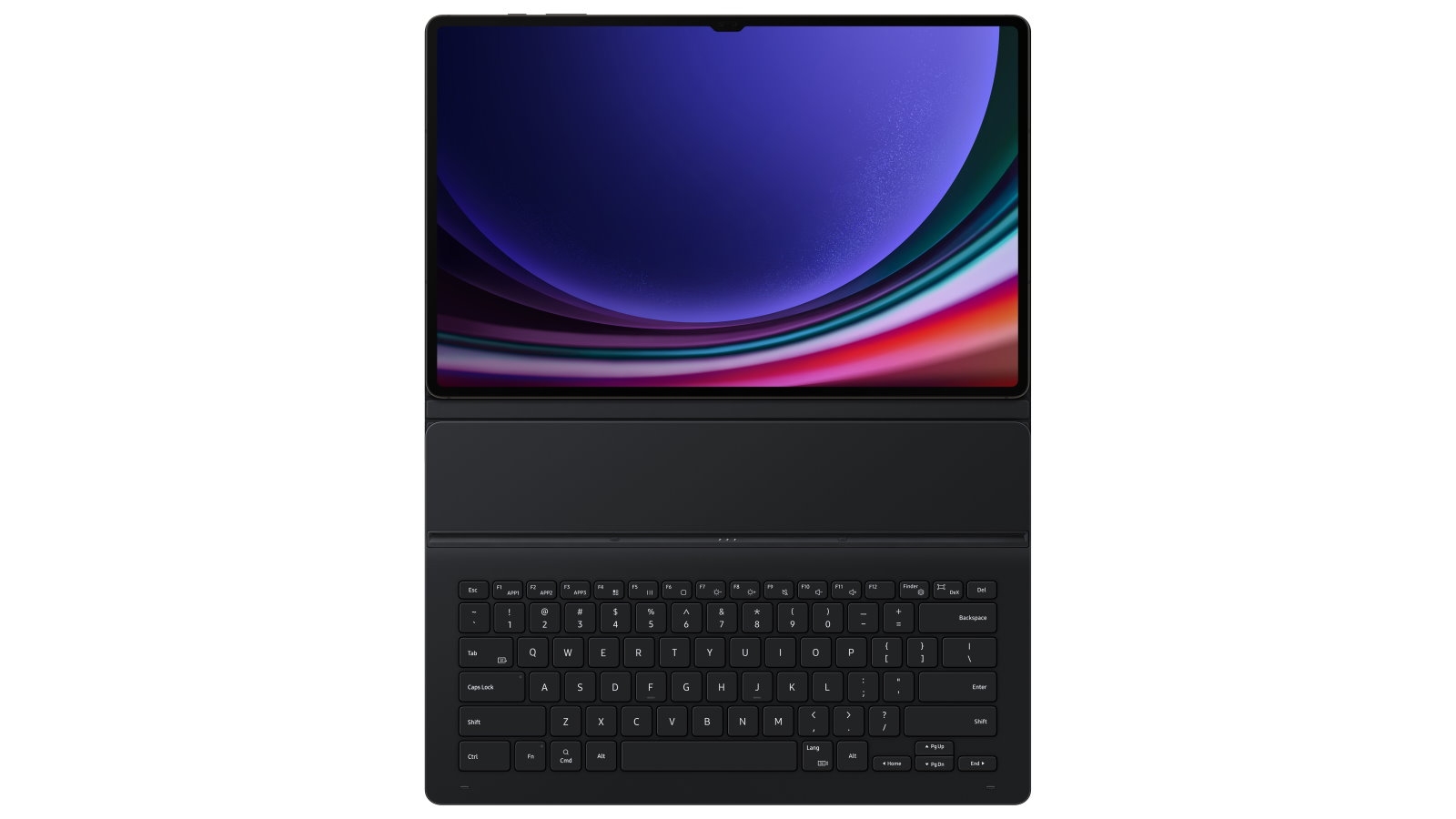 Samsung Galaxy Tab S9 Ultra Book Cover Keyboard Slim - Black | Harvey ...