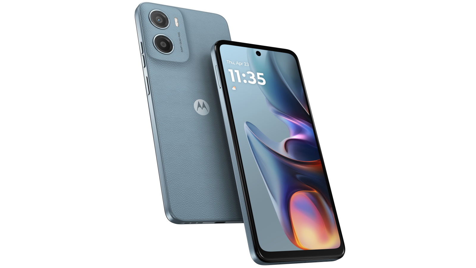 Motorola G05 4G 64GB - Misty Blue | Harvey Norman