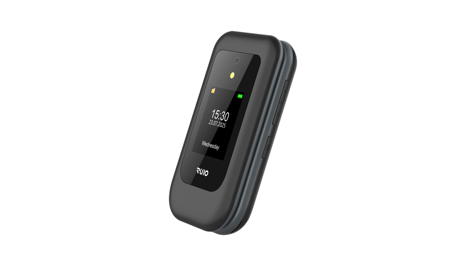 RUIO S1 4G Flip Phone - Black | Harvey Norman