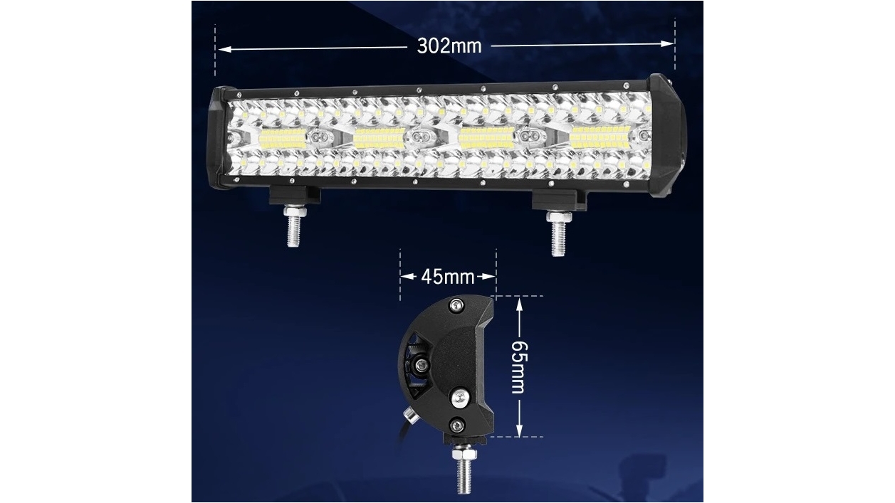 Lightfox 12-inch LED Work Light Bar | Harvey Norman
