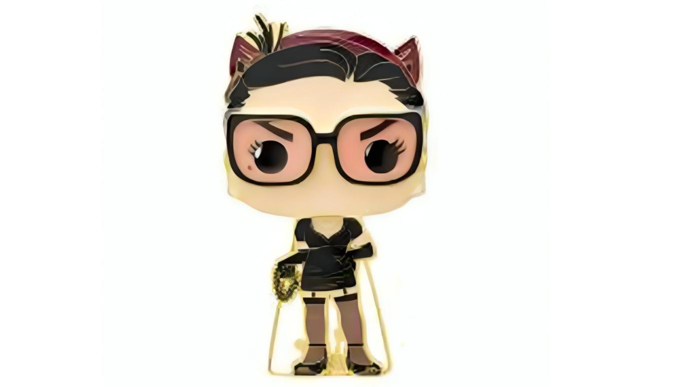 DC Bombshells Catwoman Pop Enamel Pin - 4inch | Harvey Norman