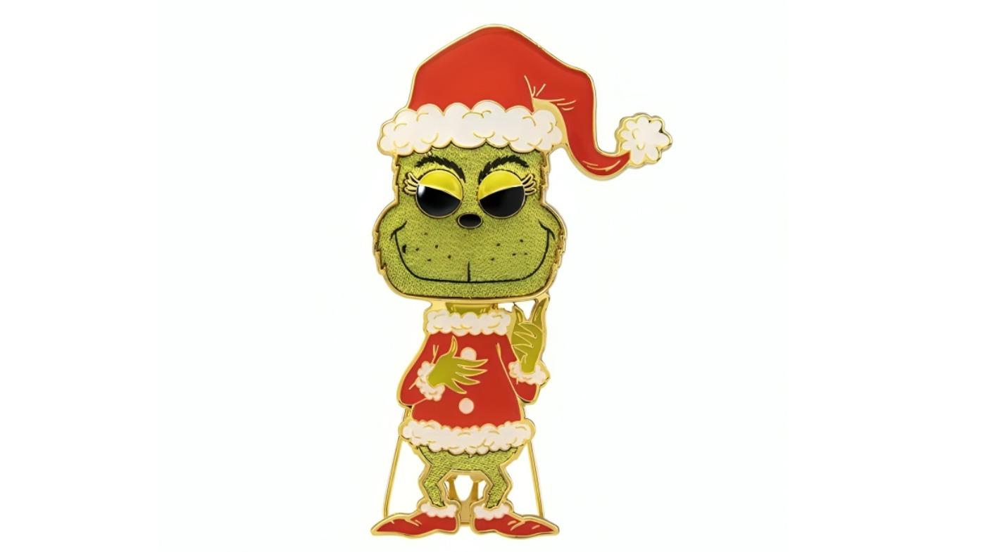 Disney Dr. Seuss Grinch Pop Enamel Pin - 4inch | Harvey Norman