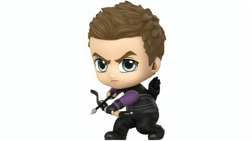 Marvel 10cm Hawkeye Cosbaby Figure | Harvey Norman