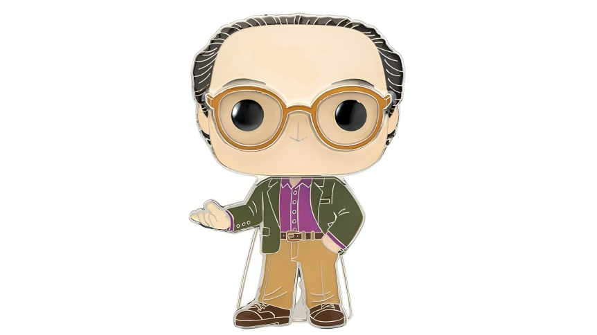 TV Show 4inch Seinfeld George Enamel Pin Pop | Harvey Norman