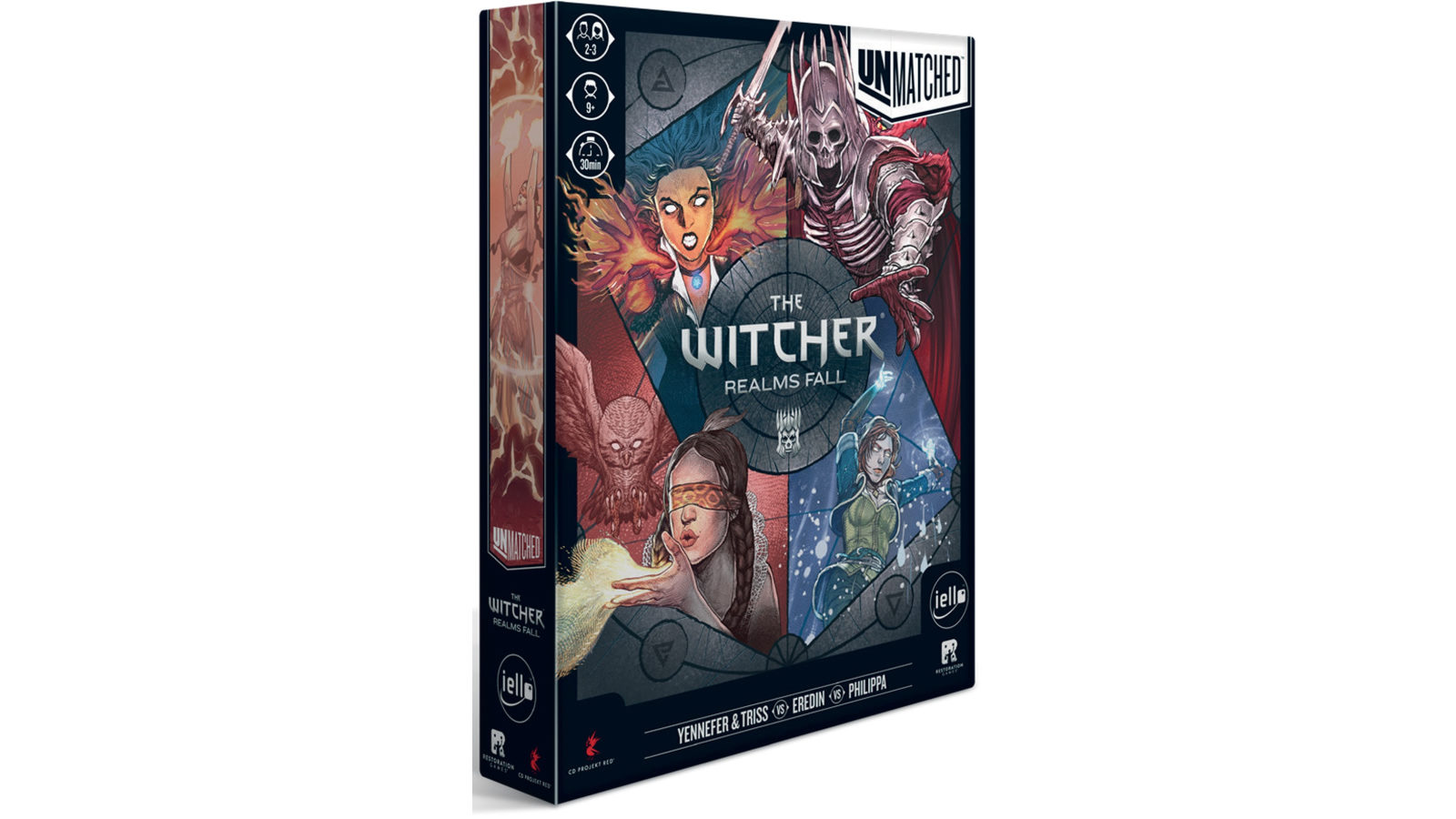 Unmatched The Witcher Realms Fall Board Game | Harvey Norman