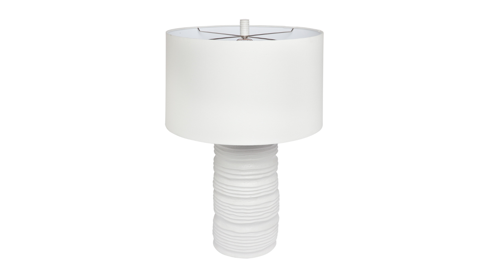 Cafe Lighting & Living Matisse Table Lamp - White with White shade ...