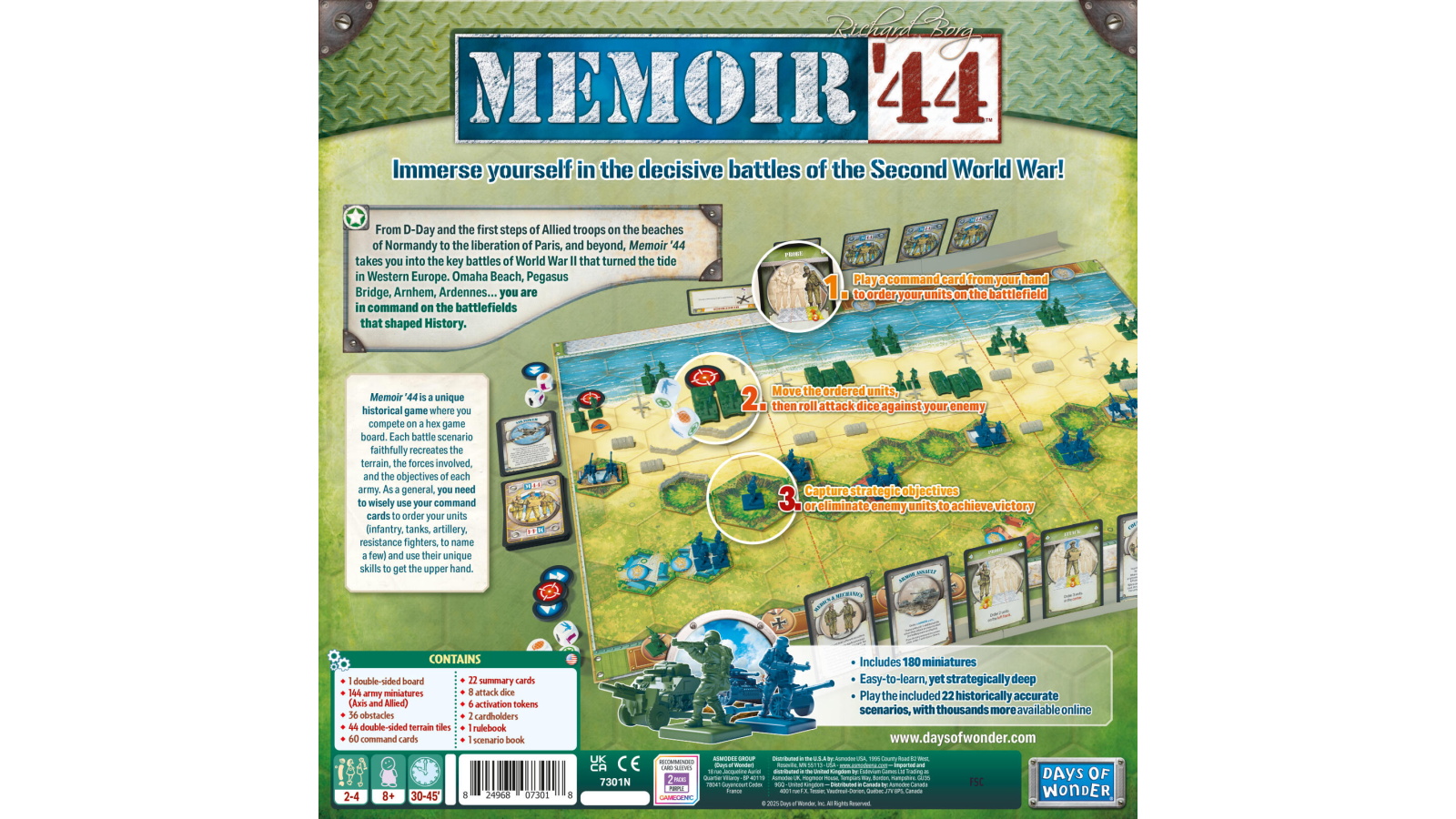 Memoir 44 Refresh Board Game | Harvey Norman