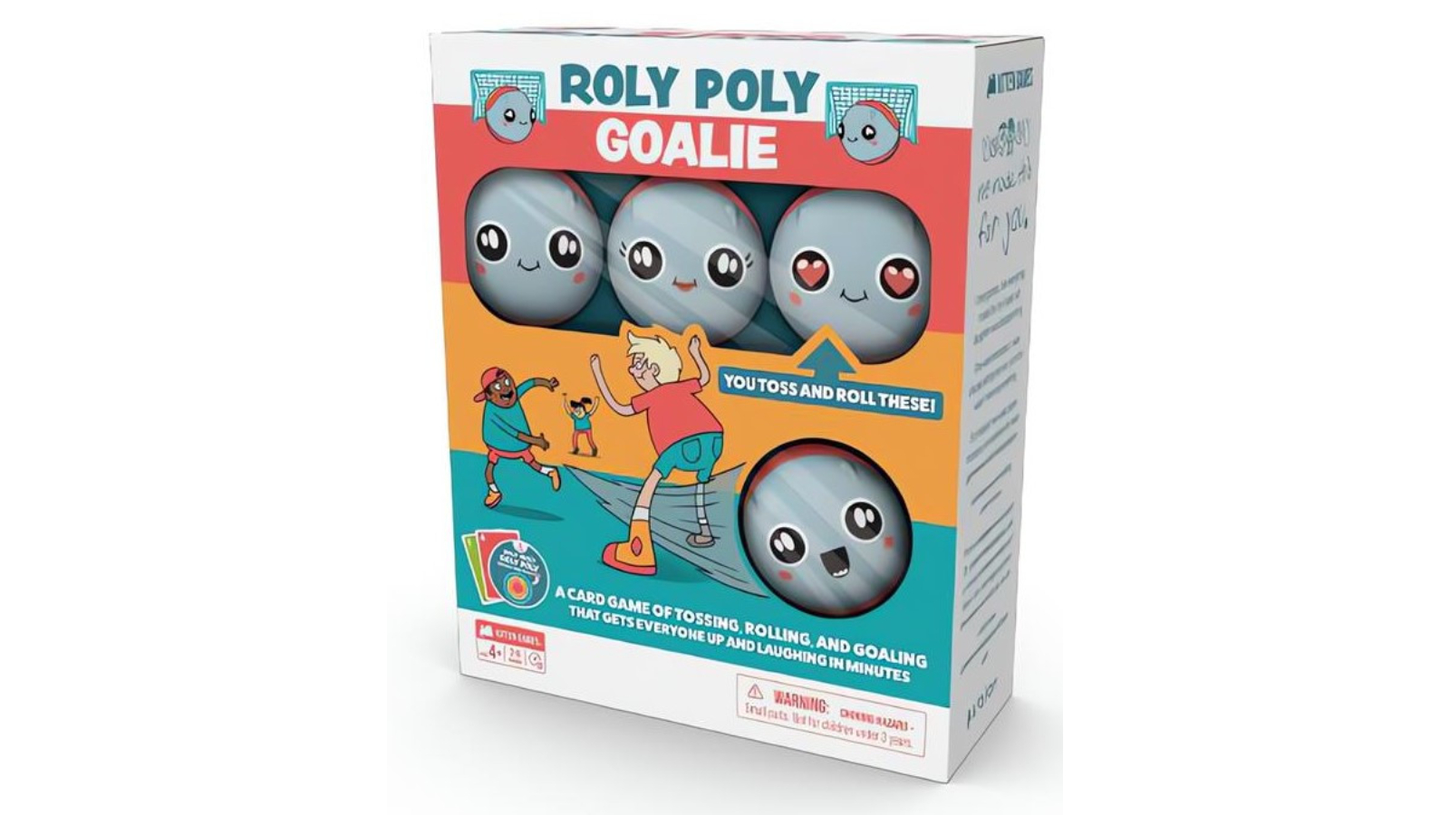 Roly Poly Goalie by Exploding Kittens Card Game | Harvey Norman