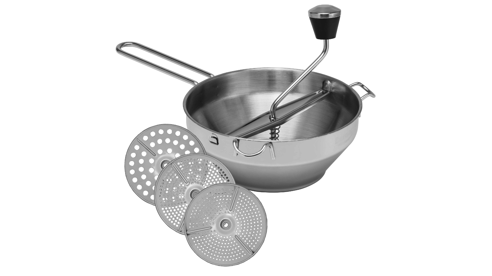 Avanti Rotary Food Mill with 3 Stainless Steel Discs | Harvey Norman