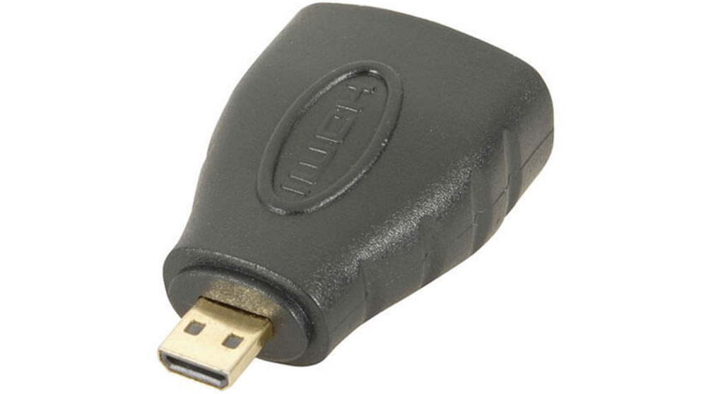 Micro HDMI Plug to HDMI Socket Adapter | Harvey Norman