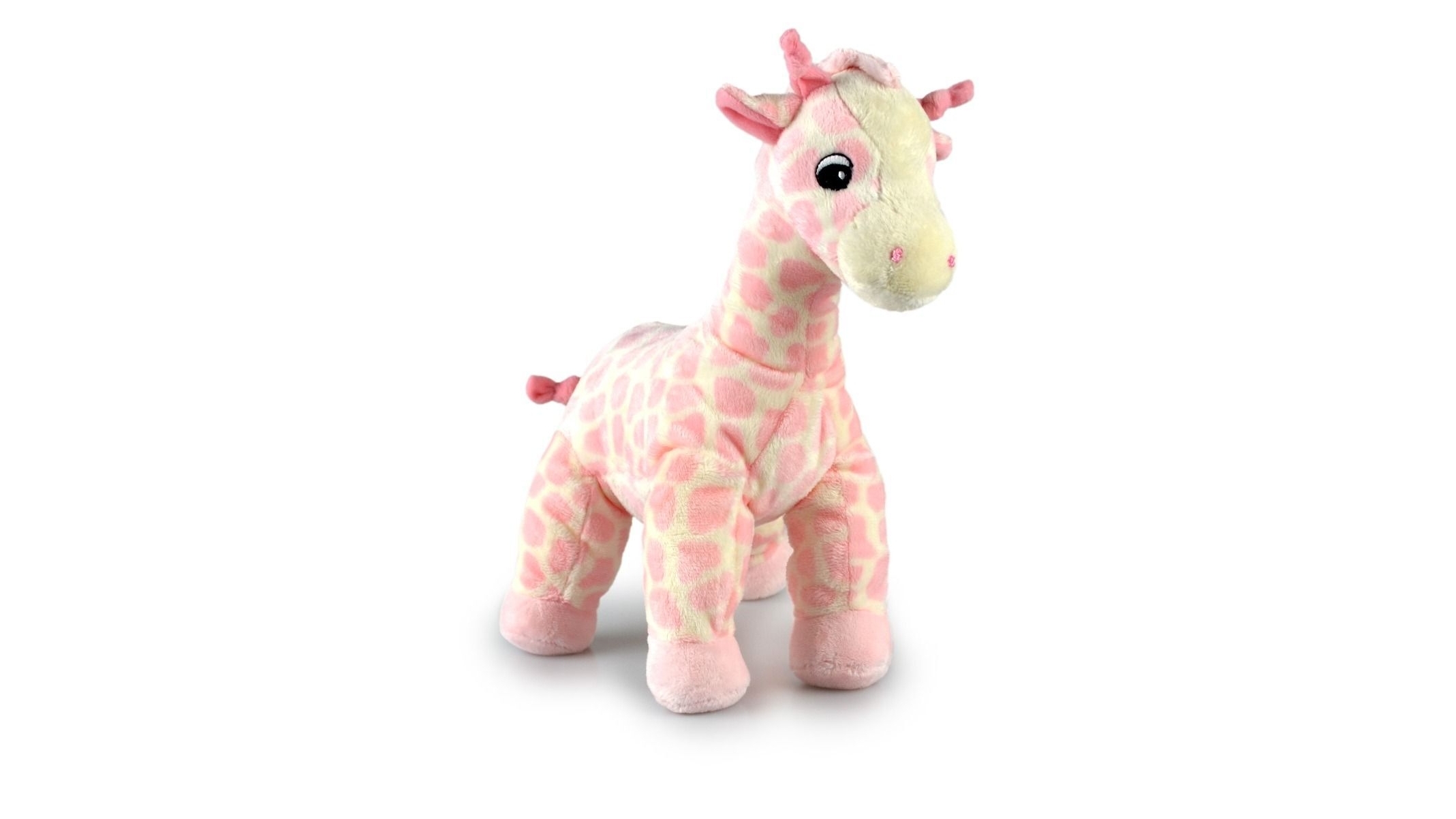Korimco 16cm Twinkles Giraffe Kids Soft Toy - Pink | Harvey Norman