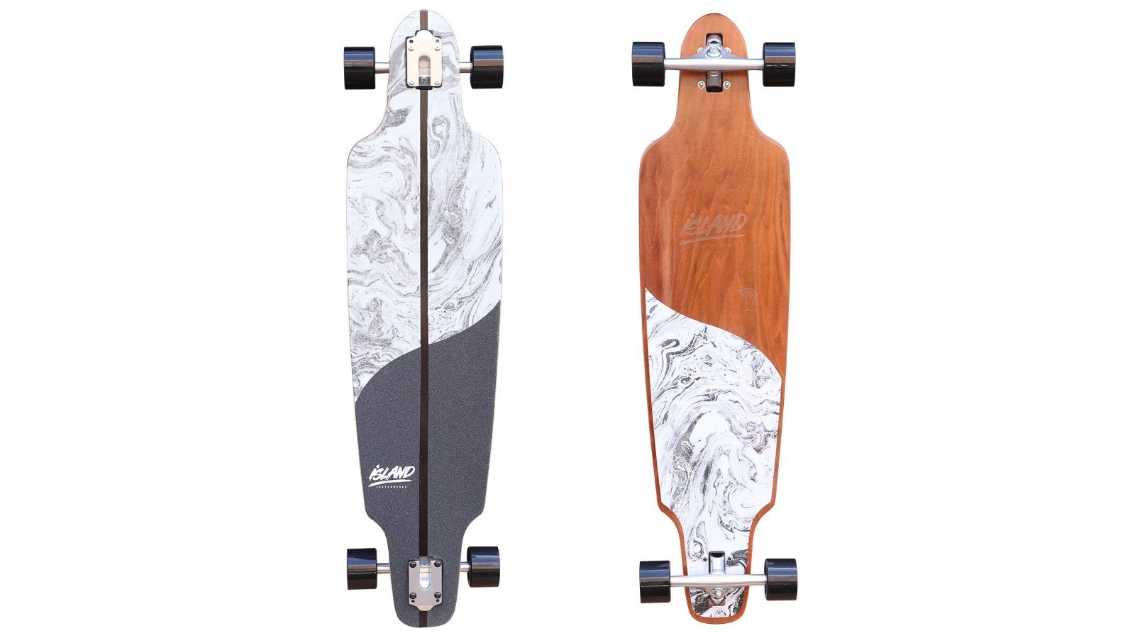 Island 40-inch Longboard - Black | Harvey Norman