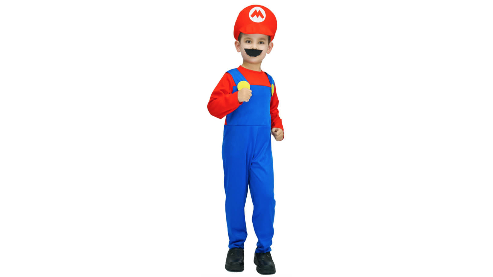 BR Costumes Kids Mario Bros Jumpsuit Cosplay | Harvey Norman