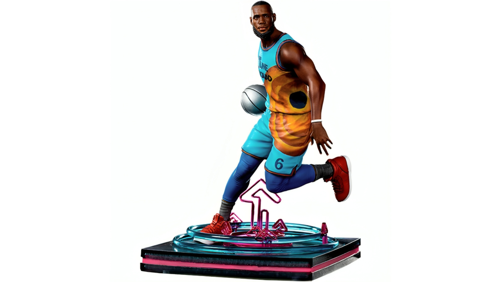 Warner Brothers Space Jam 2: A New Legacy Lebron James 1:10 Scale ...