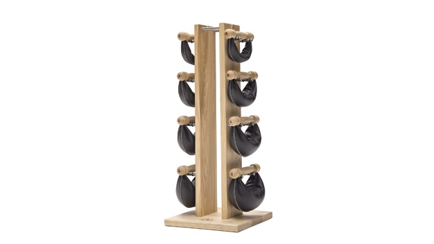 NOHrD Classic SwingBell Weights and Tower In Black Walnut Wood | Harvey ...