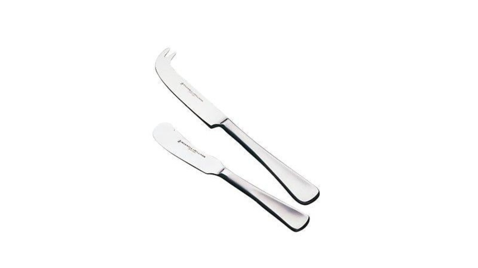 Maxwell and Williams Stainless Steel Cosmopolitan Cheese/Pate Knife Set ...