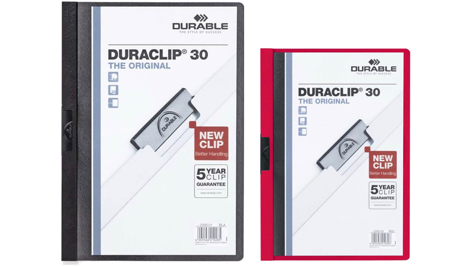 Durable Duraclip 30-Sheet A4 Clamp Flat File | Harvey Norman