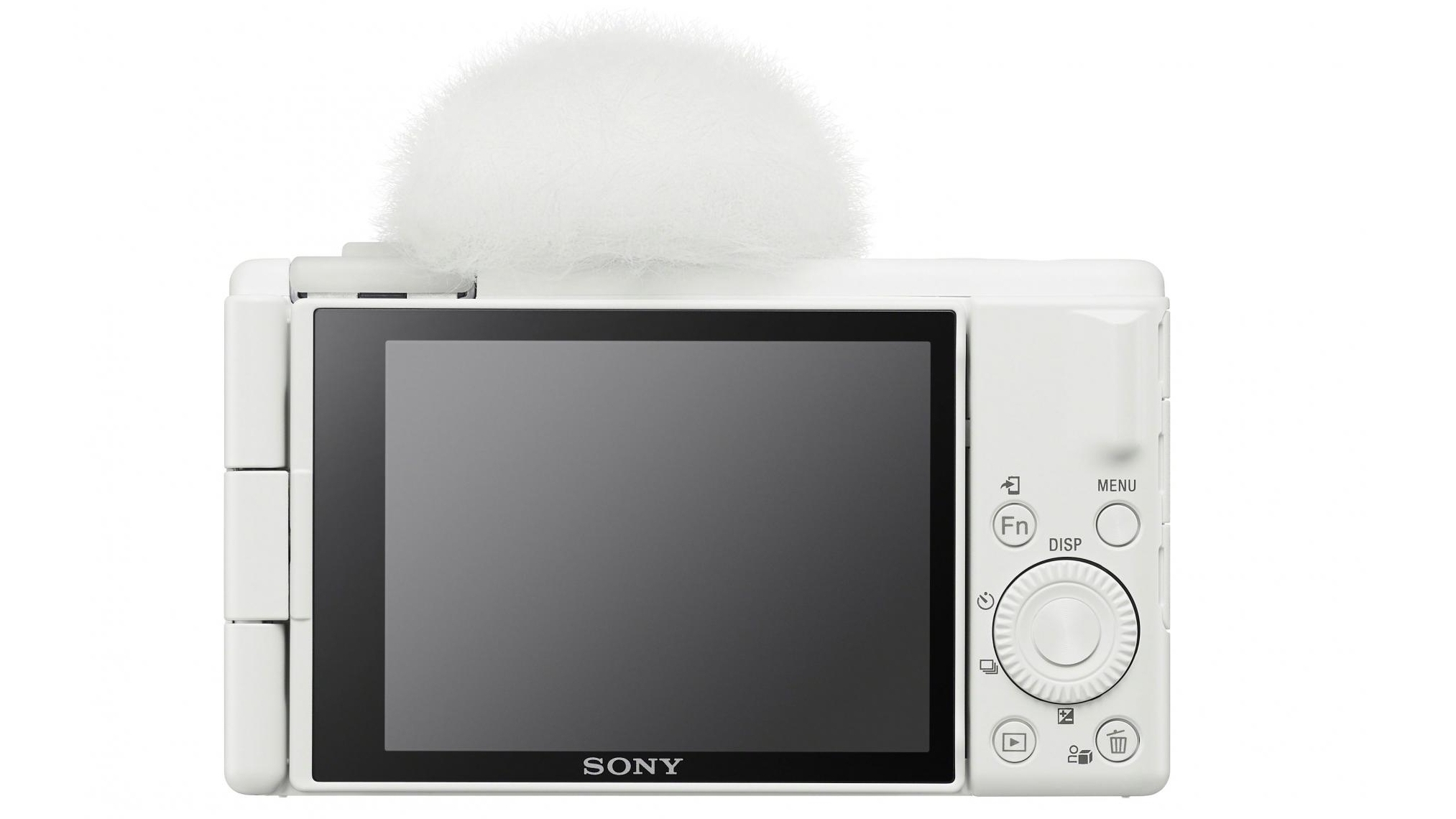 Sony ZV-1F Vlogging Camera - White | Harvey Norman