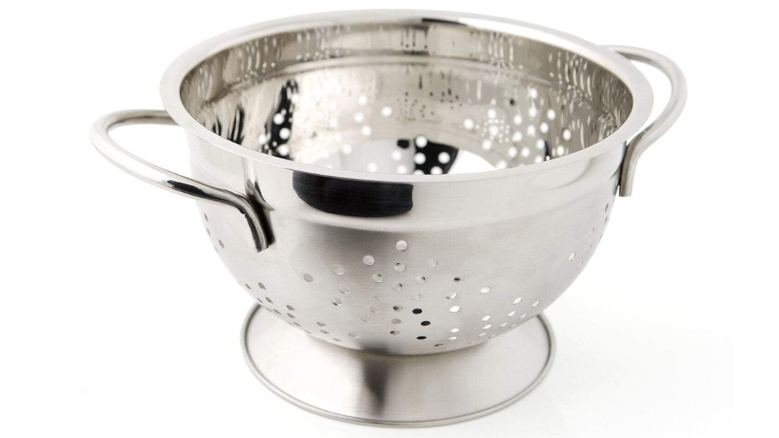 Cuisena 24cm Stainless Steel Colander with Handle | Harvey Norman