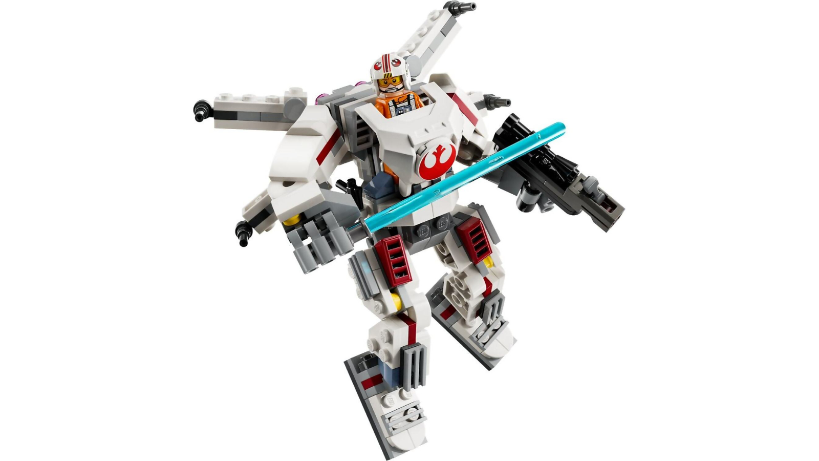 Lego 75390 Star Wars Luke Skywalker X-Wing Mech Construction Set ...