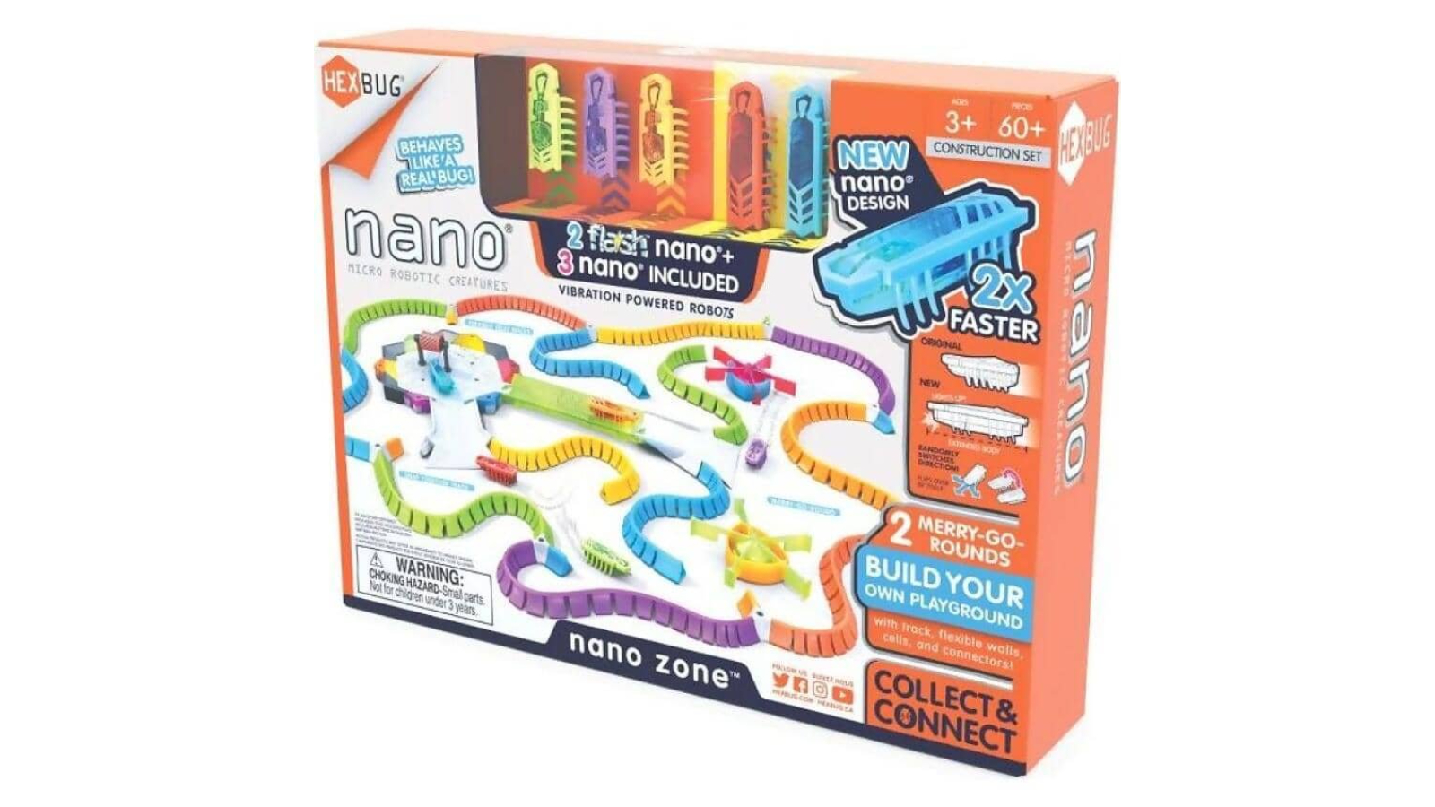 Hexbug 60 Piece Flash Nano Micro Robotic Creature Toy | Harvey Norman