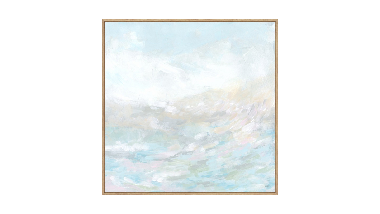 La Grolla Impressionist Prairie Breeze II Natural Gallery Wall Art ...