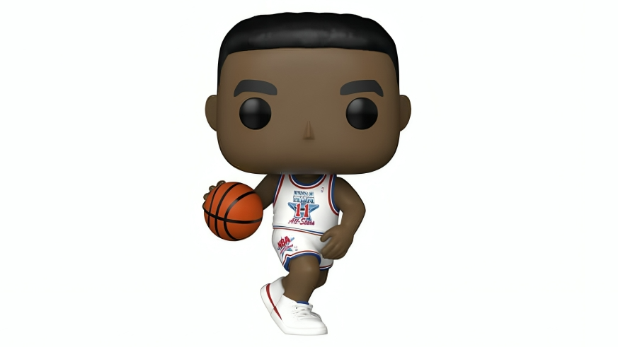 NBA Legends Isiah Thomas White All Star Uni 92 Pop Vinyl | Harvey Norman