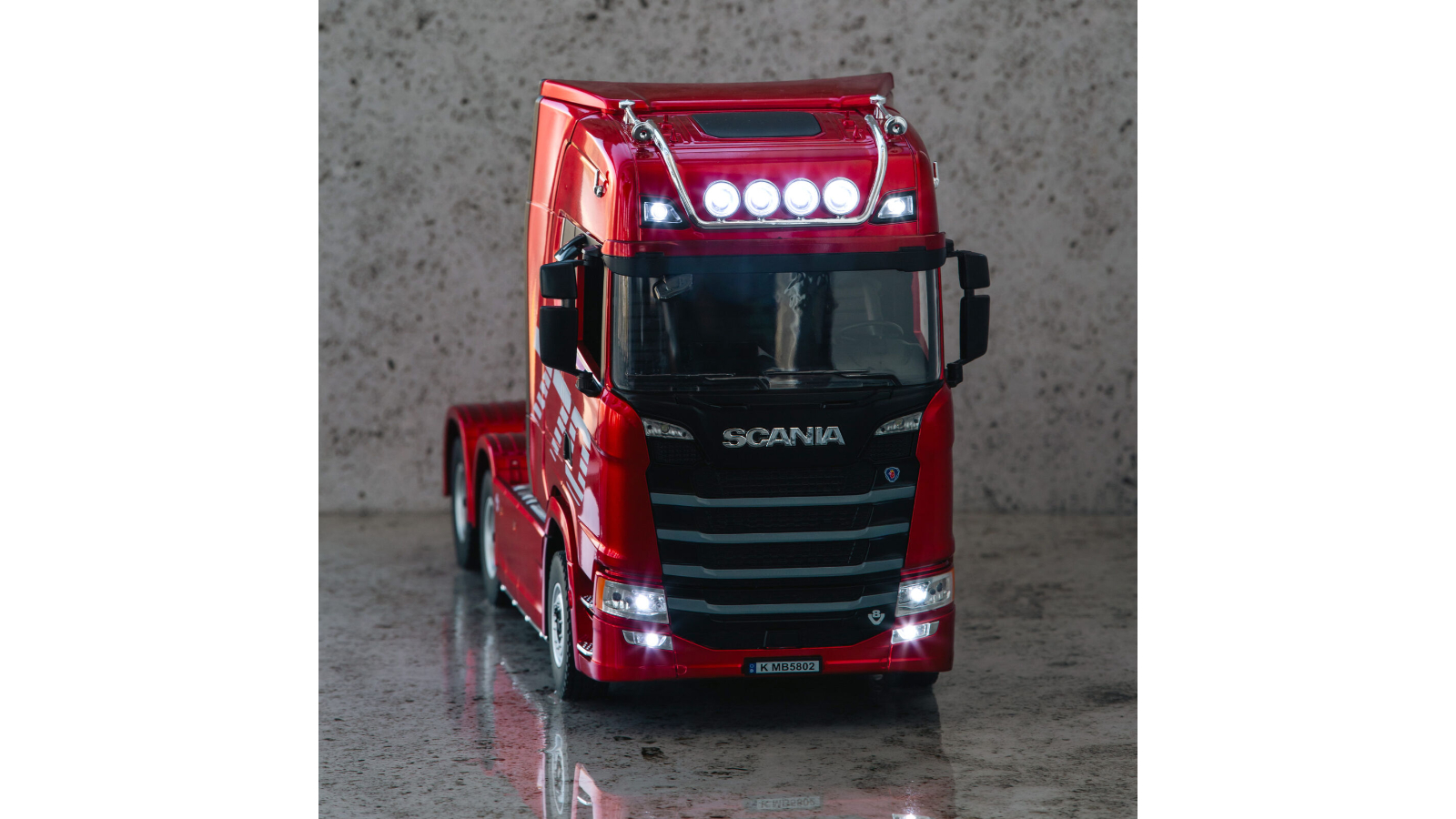 Gem Toys Scania Licensed Remote Control Trailer Head Truck with Lights ...