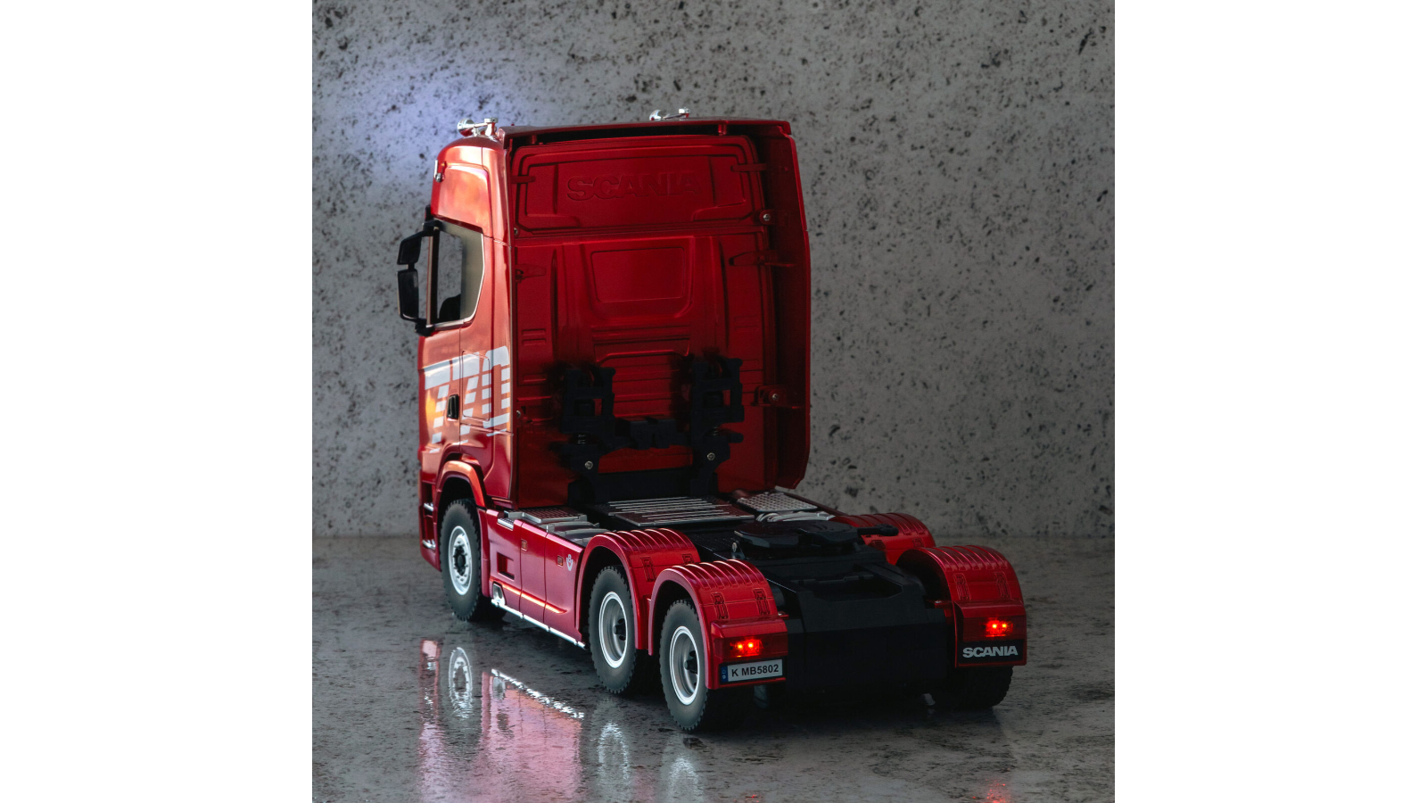 Gem Toys Scania Licensed Remote Control Trailer Head Truck with Lights ...