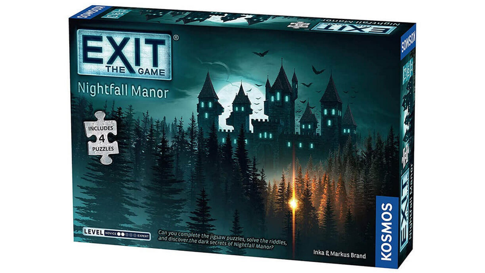 Exit the Game Nightfall Manor Puzzle and Game | Harvey Norman