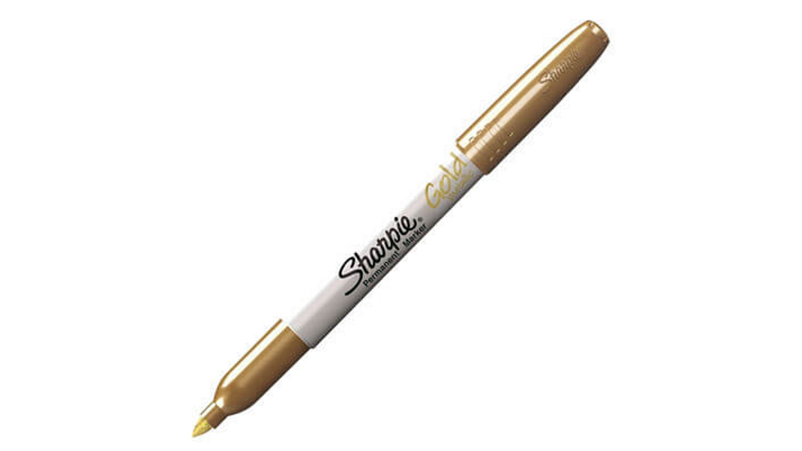 Sharpie 12 Piece Metallic Fine Marker - Gold | Harvey Norman