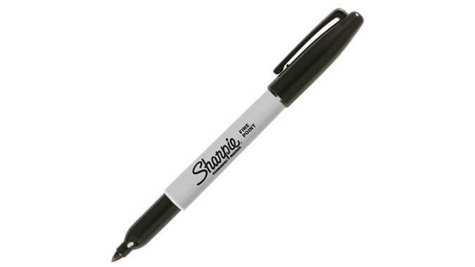 Sharpie Box of 12 Permanent Fine 0.1cm Marker - Black | Harvey Norman