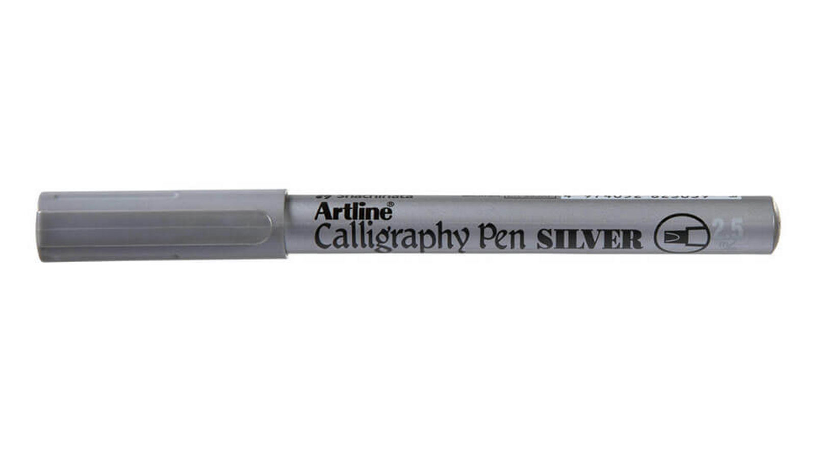 Artline 0.25cm Calligraphy Pen - Silver | Harvey Norman
