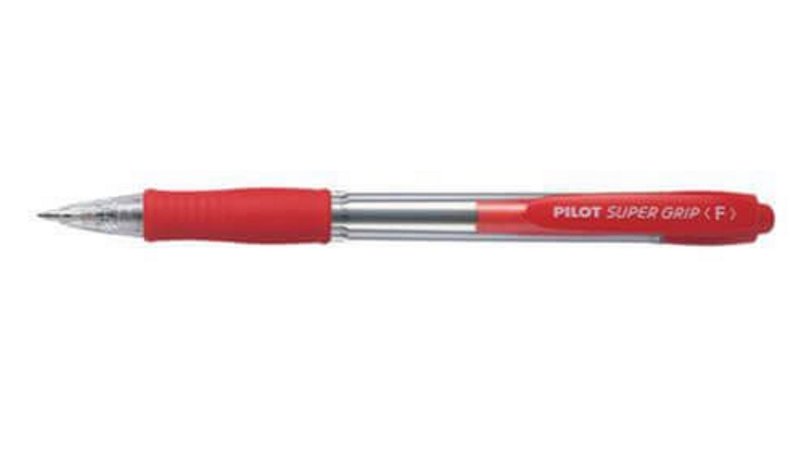 Pilot 12 Piece BPGP Super Grip Retractable Fine Pen - Red | Harvey Norman