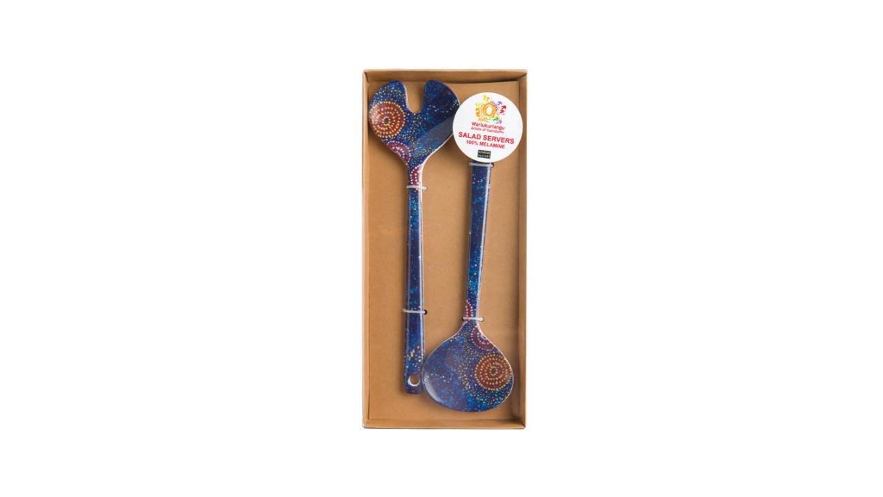 Alperstein Alma Granite Salad Server Set | Harvey Norman