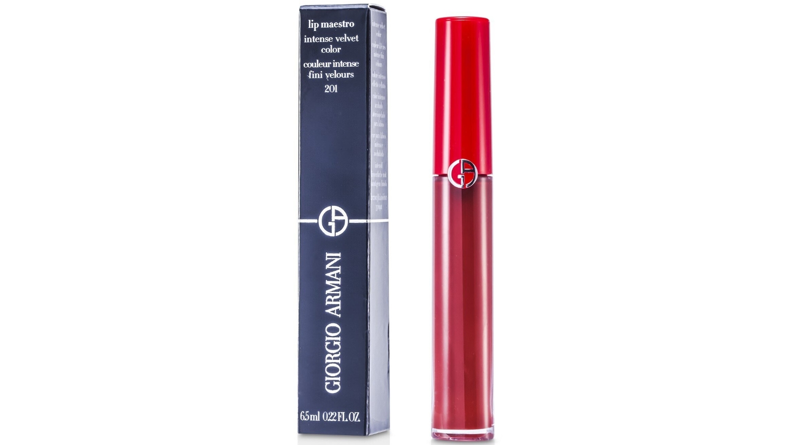 Giorgio Armani Lip Maestro Intense Velvet Color - No. 201 - 6.5ml/0 ...
