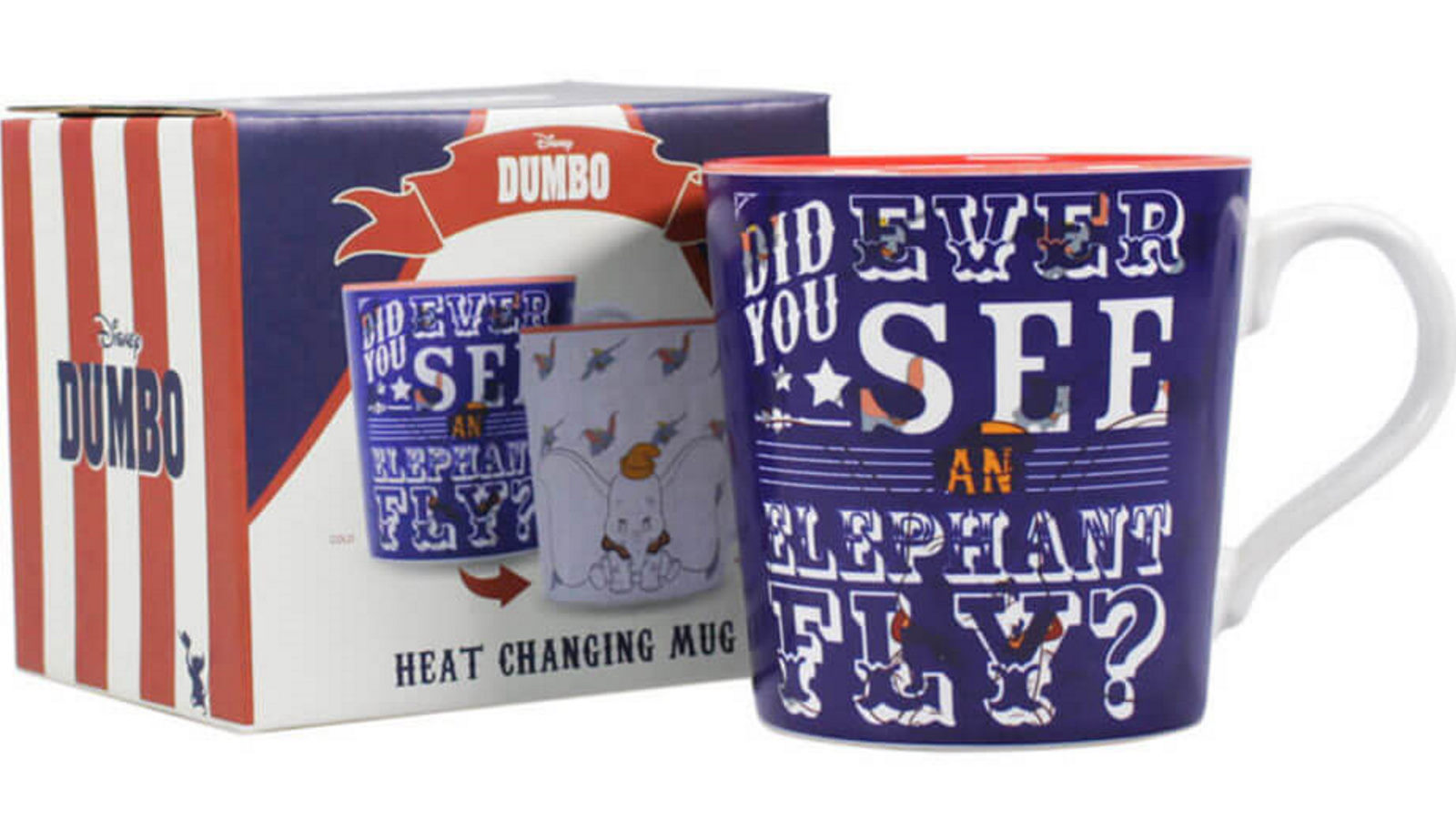 Disney 325ml Dumbo Heat Changing Mug | Harvey Norman