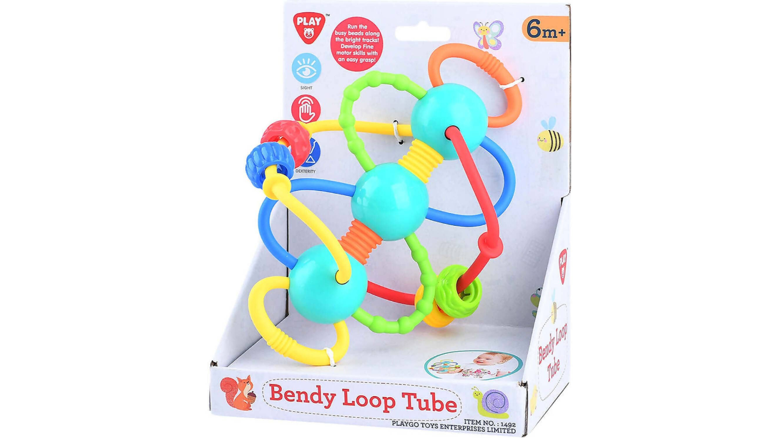 Playgo Toys Ent. Ltd Bendy Loop Tube Development Toy | Harvey Norman