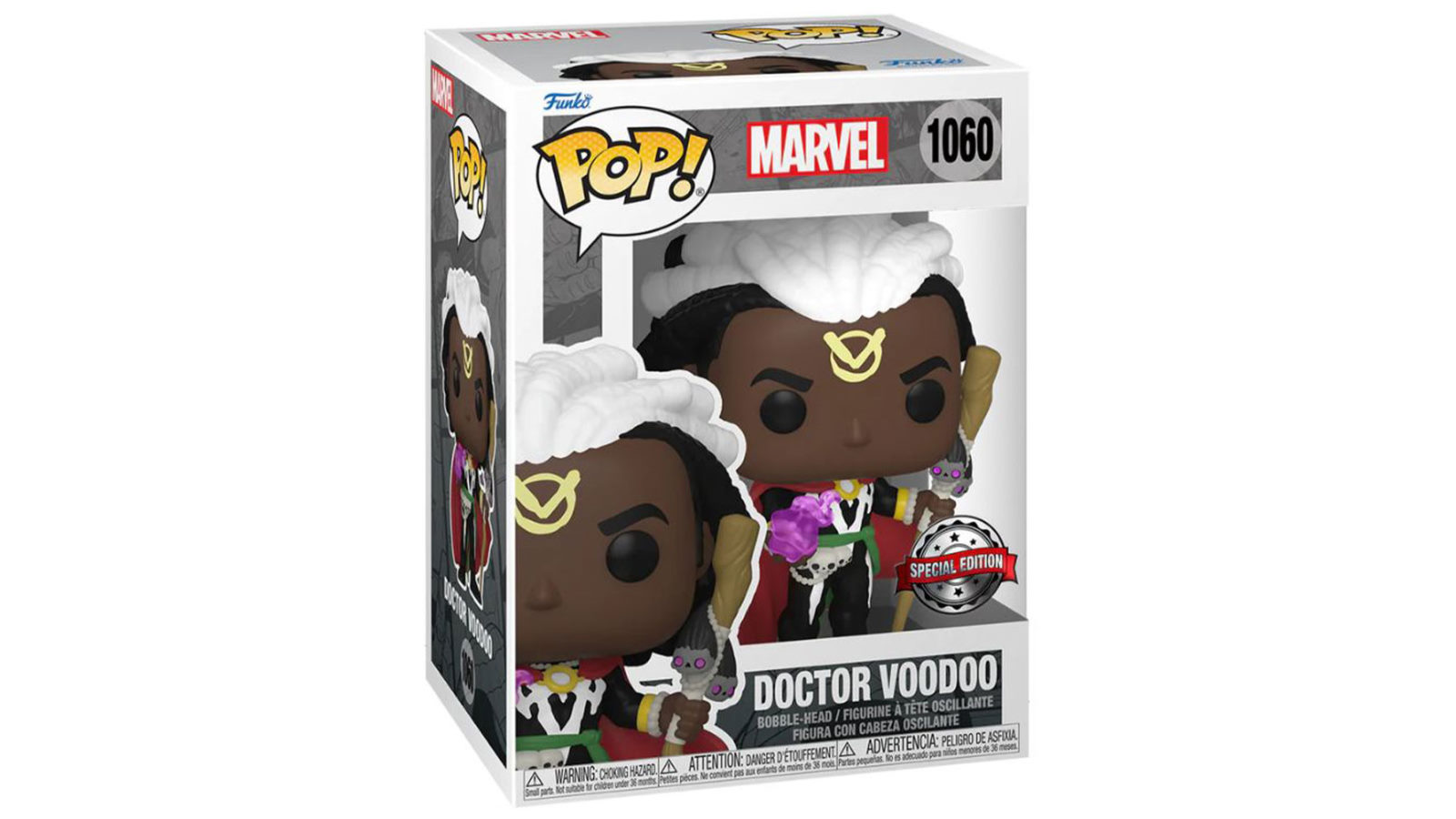 The New Avengers Docotor Voodoo US Exclusive Pop Vinyl | Harvey Norman