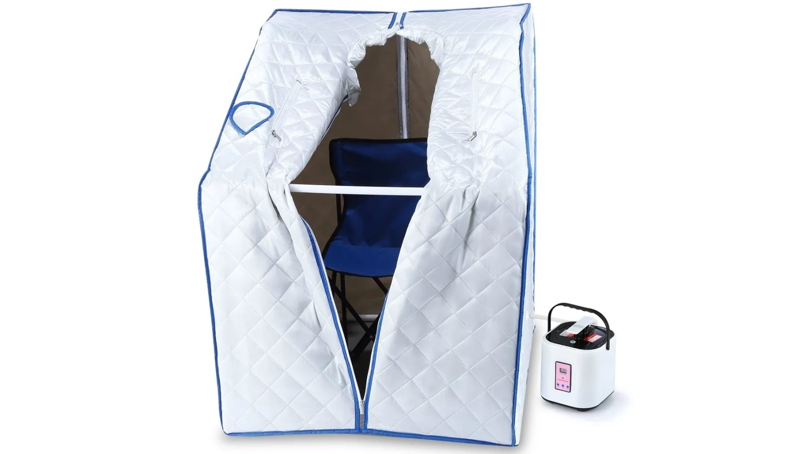 Portable Steam Sauna Full Body Spa Kit 1000W Steamer with Foldable ...