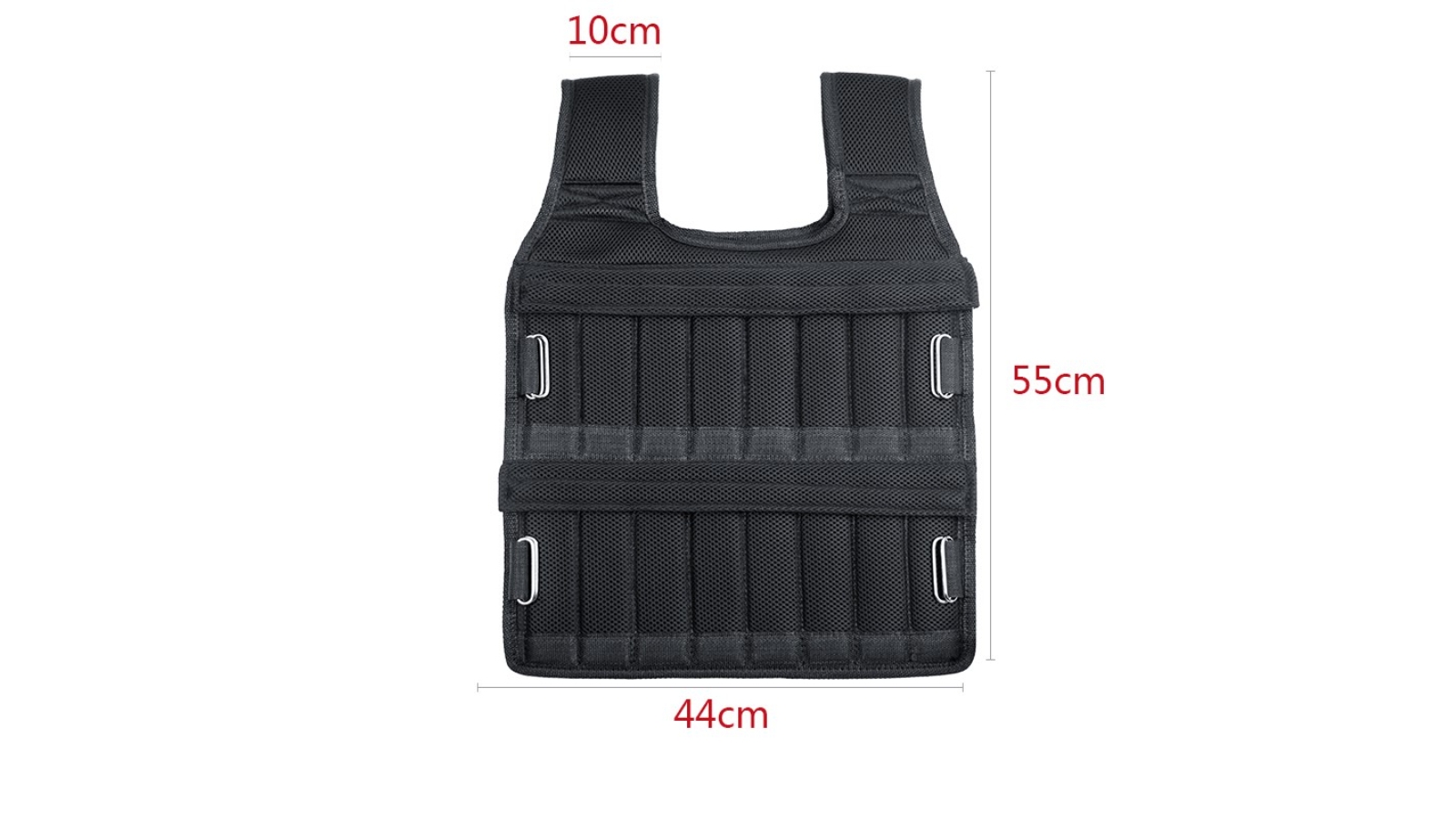 TODO 15kg Steel Plate Weight Vest Weighted Resistance Training Load ...