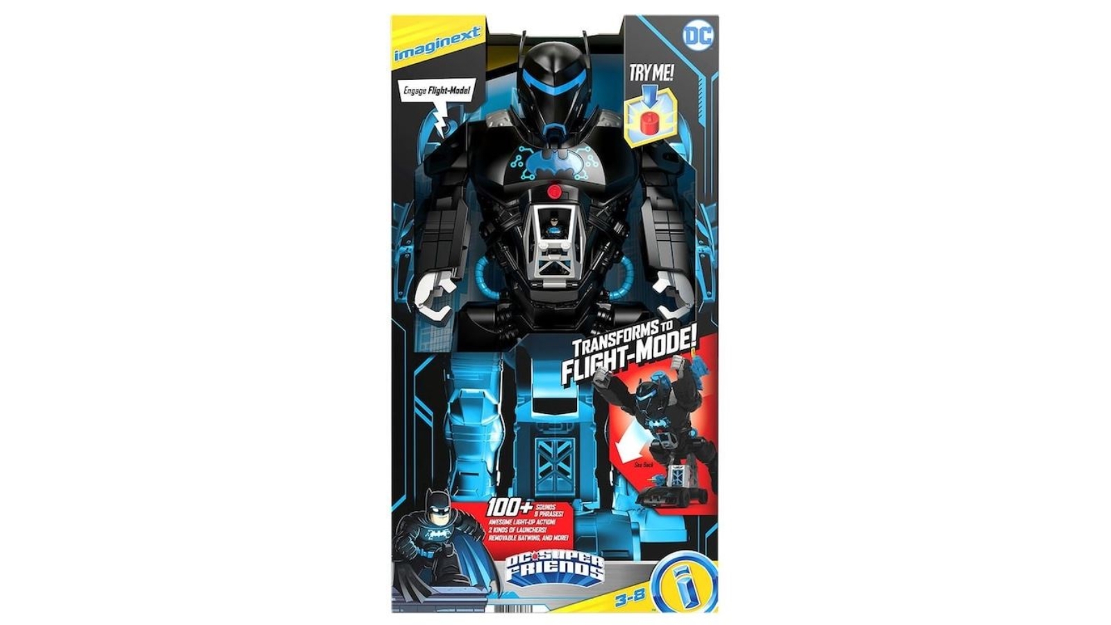 Mattel Imaginenext Bat-tech Babtbot Magwt23 | Harvey Norman