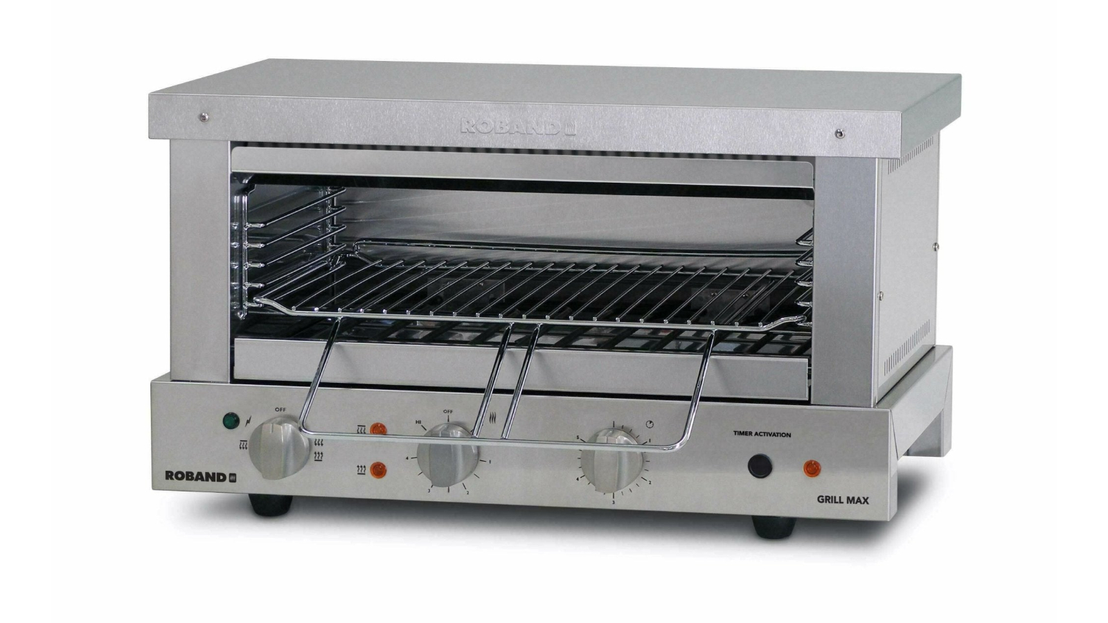 Roband 8-Slice 15 Amp Grill Max Wide-Mouth Toaster | Harvey Norman
