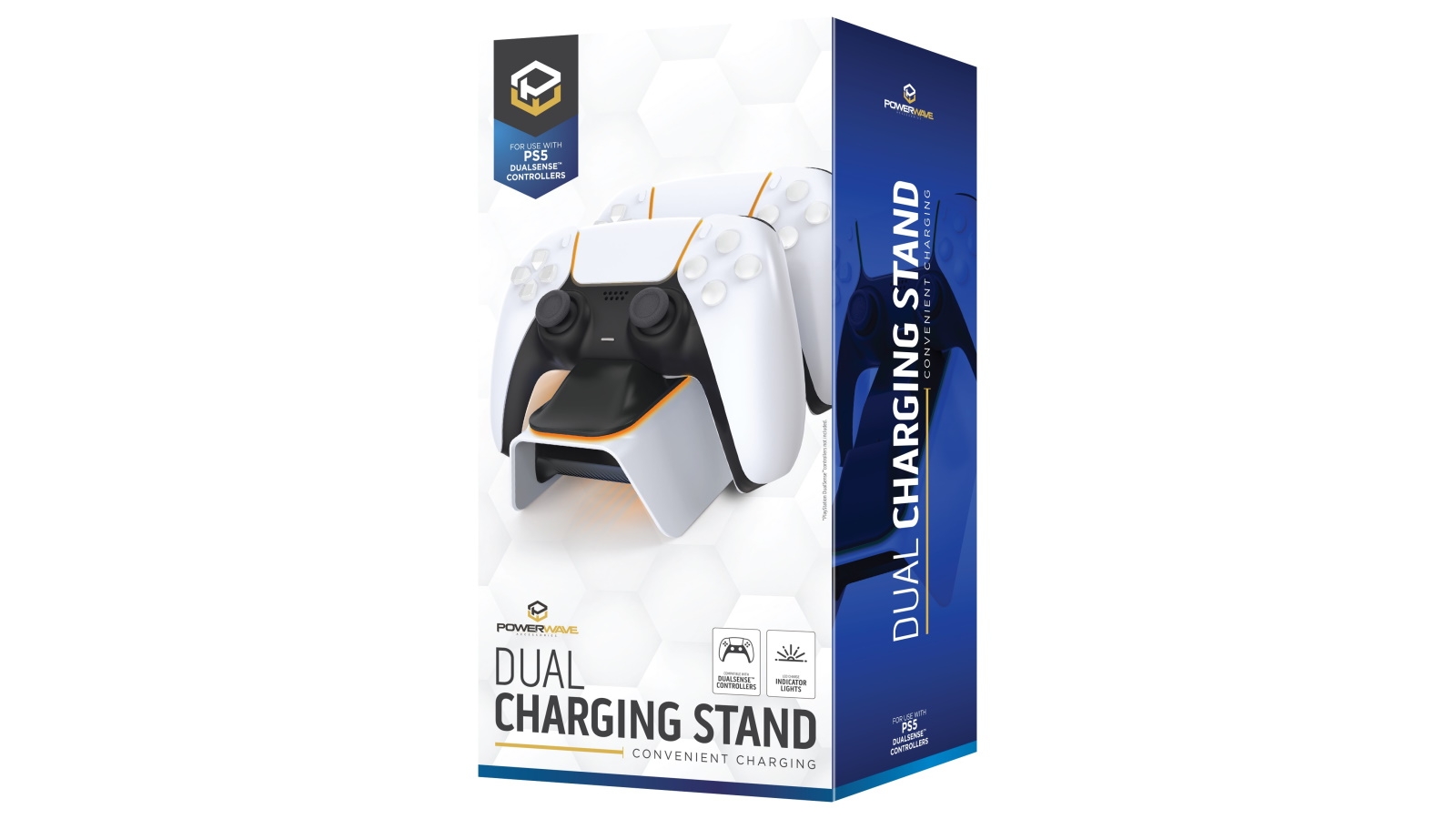 Powerwave PS5 Dual Charging Stand for DualSense Controller | Harvey Norman