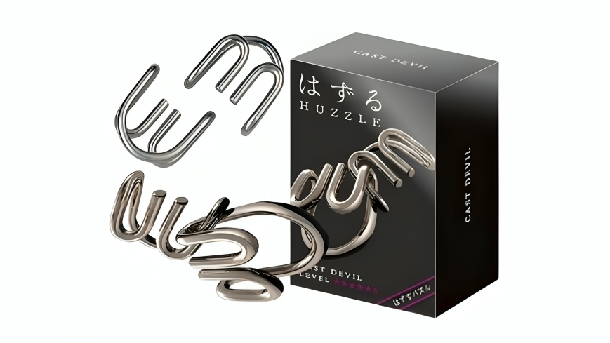 Hanayama L5 Cast Huzzle Brain Teaser Puzzle - Devil | Harvey Norman