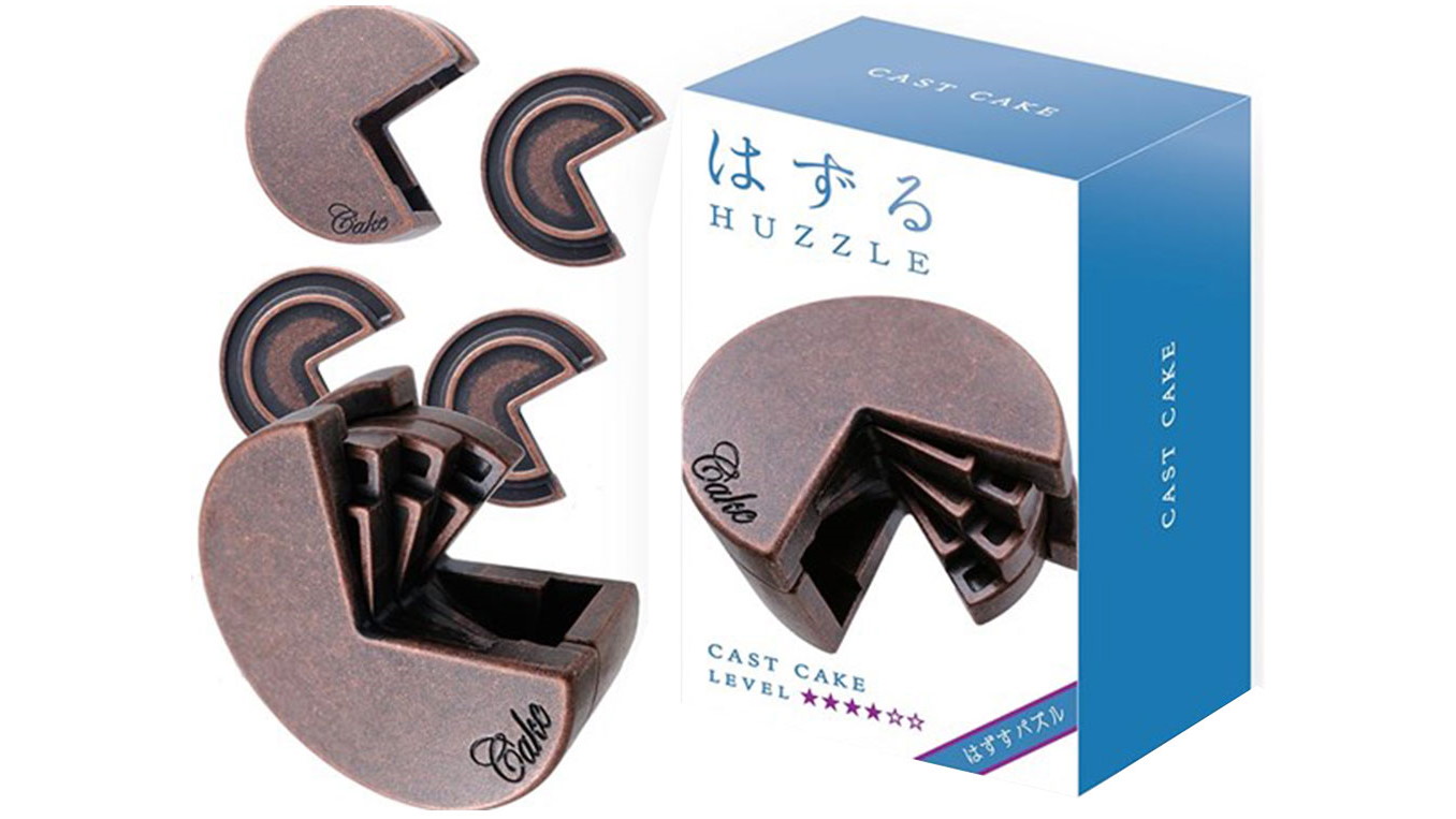 Hanayama L4 Cast Huzzle Brain Teaser Puzzle - Cake | Harvey Norman