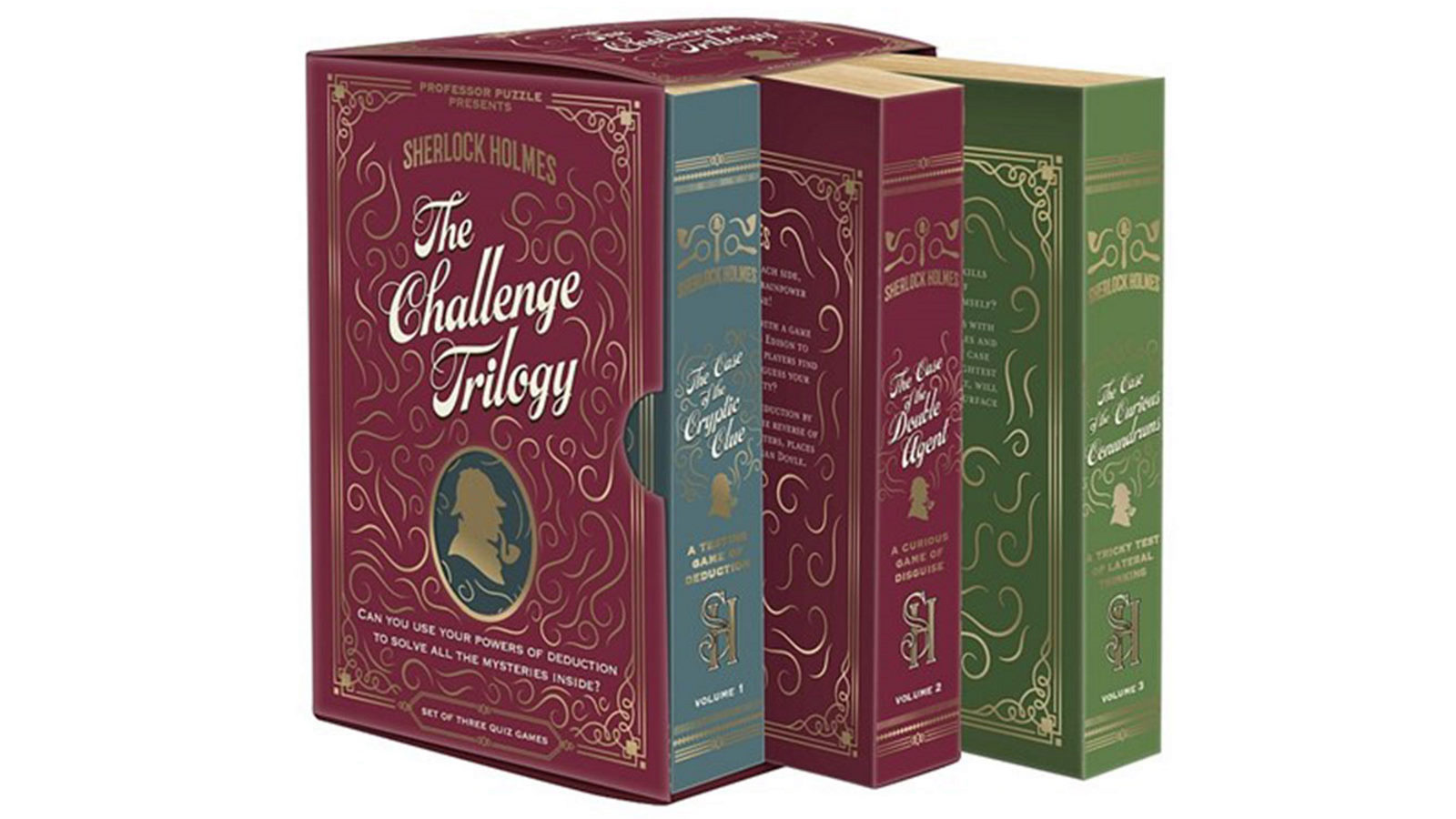 Sherlock Holmes The Challenge Trilogy Mystery Game | Harvey Norman