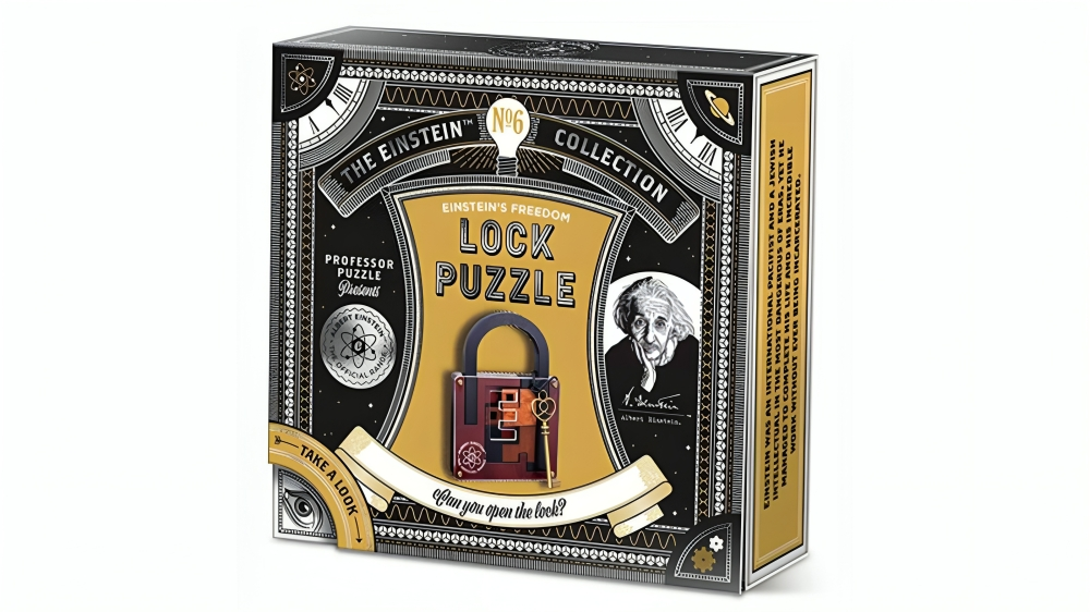 Professor Puzzle The Einstein Collection - Lock | Harvey Norman
