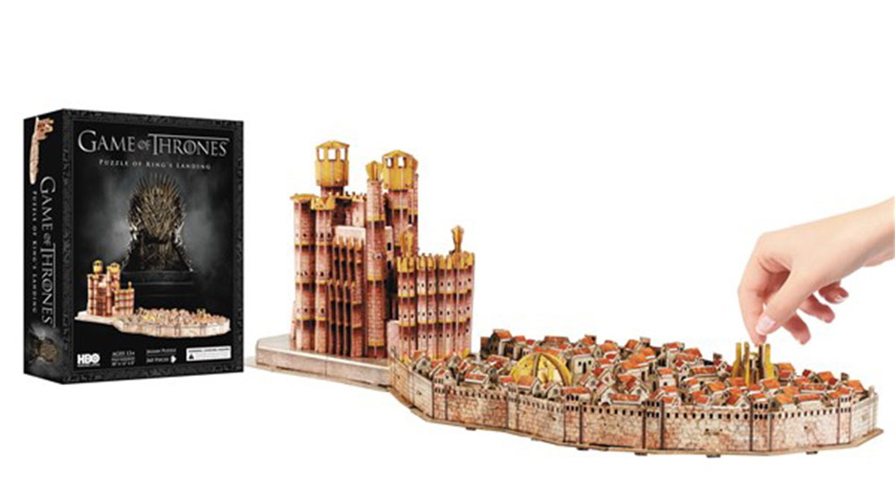 Ventura Game Paul Lamond Game of Thrones 3D Kings Landing Puzzle ...
